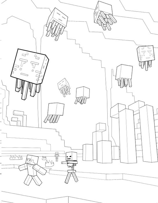 EL LIBRO OFICIAL DE MINECRAFT PARA COLOREAR | VV.AA. | Casa del Libro