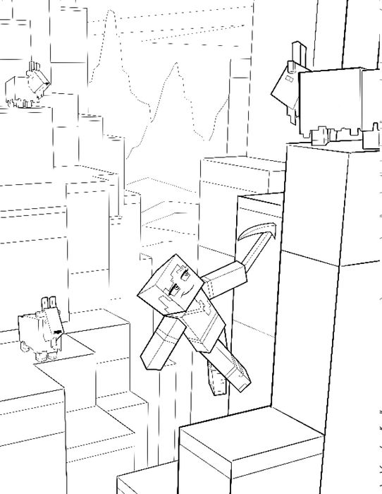 EL LIBRO OFICIAL DE MINECRAFT PARA COLOREAR | VV.AA. | Casa del Libro