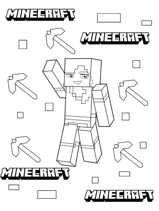 EL LIBRO OFICIAL DE MINECRAFT PARA COLOREAR | VV.AA. | Casa del Libro